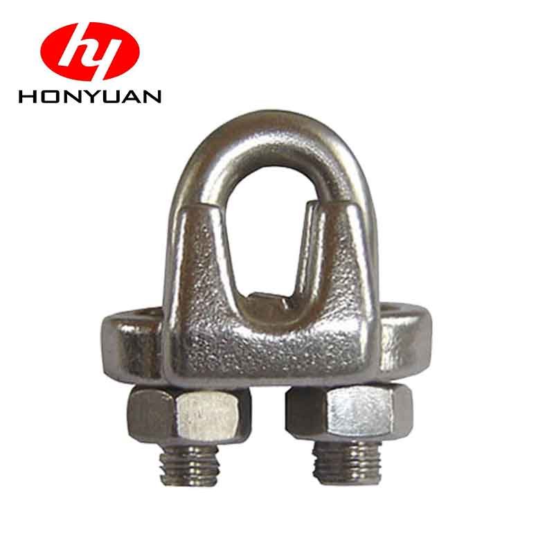 US type drop forged wire rope clip