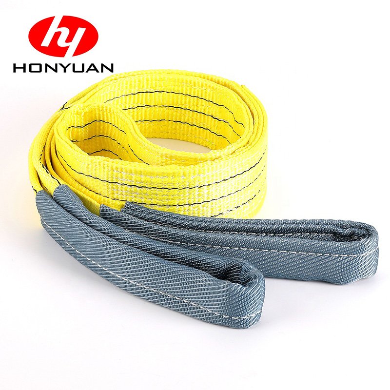 Yellow Polyester Webbing Slings