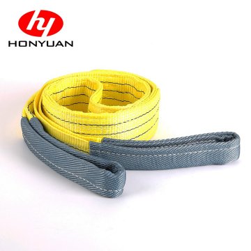 Yellow Polyester Webbing Slings