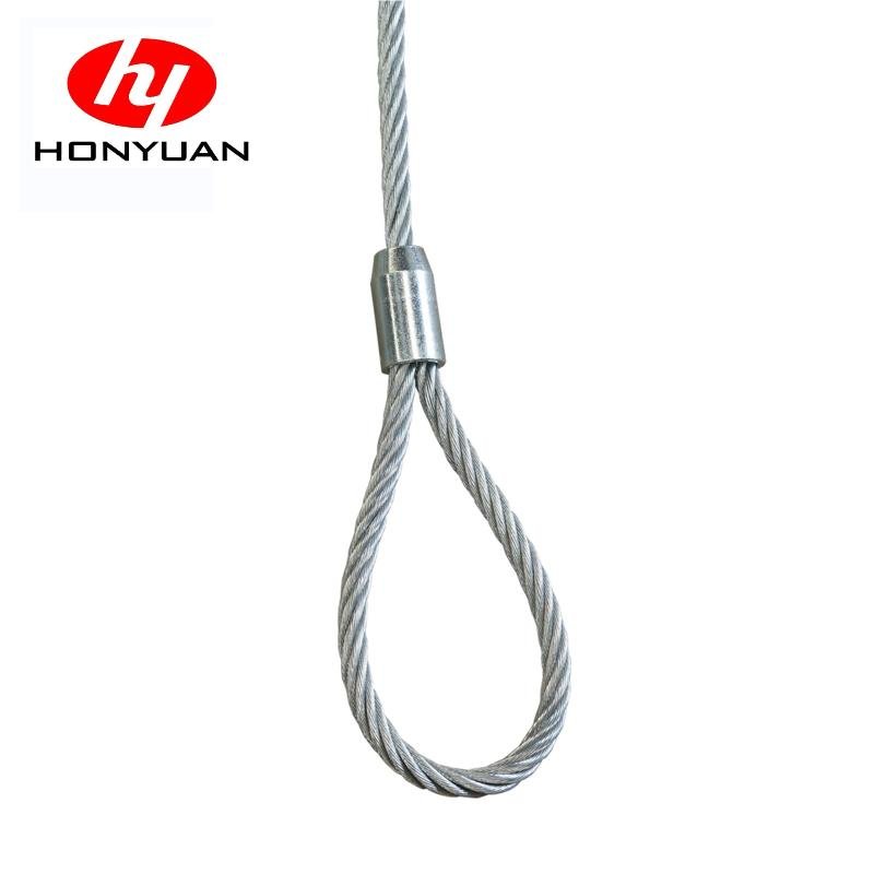 Galvanized Pressed Steel Wire Rope Sling